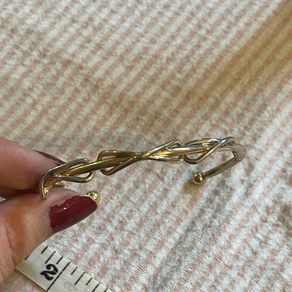Jewelry | Gold Toned Infinity Sign Cuff Bracelet | Poshmark
